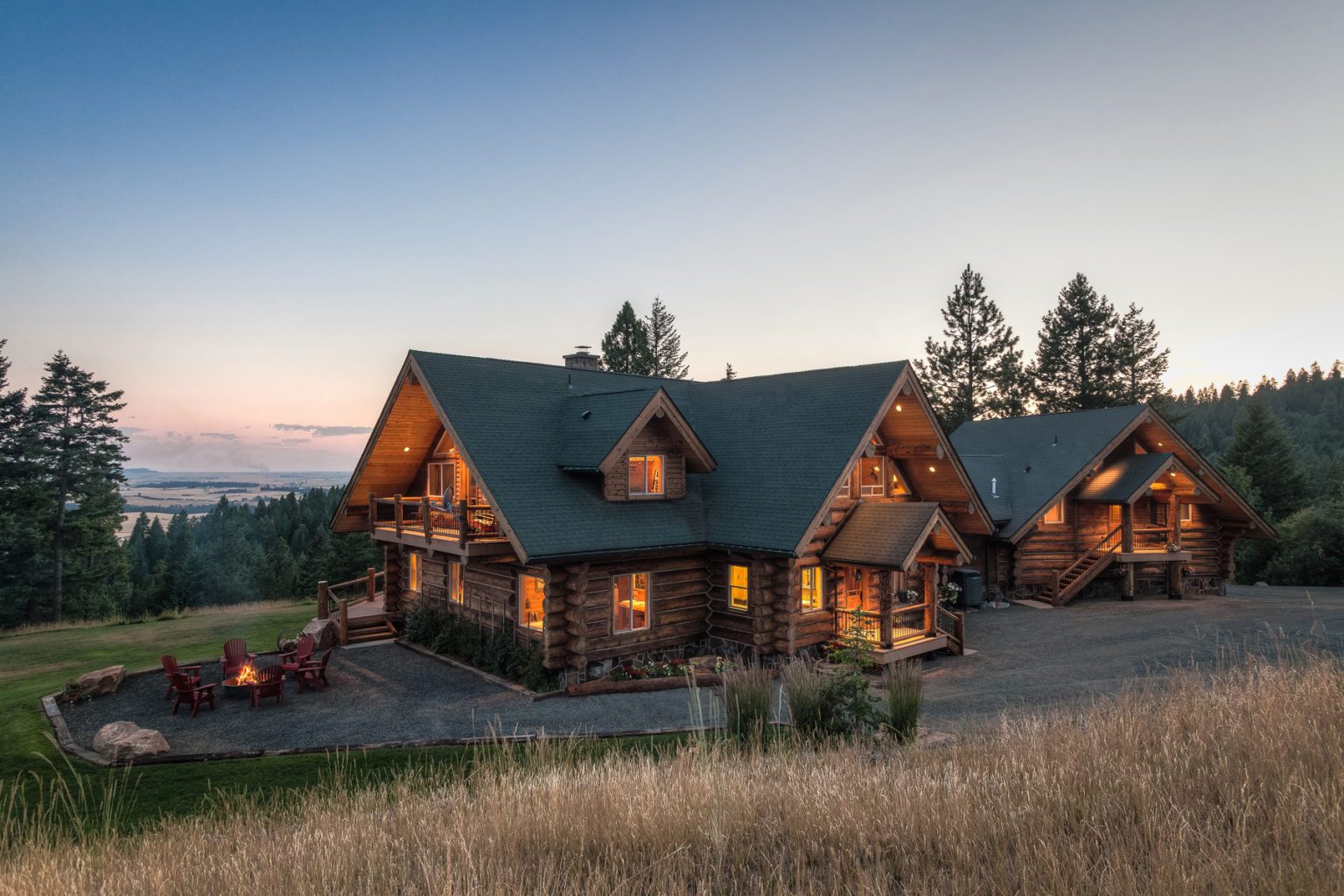 Custom Log Home Design - Caribou Creek Log Homes