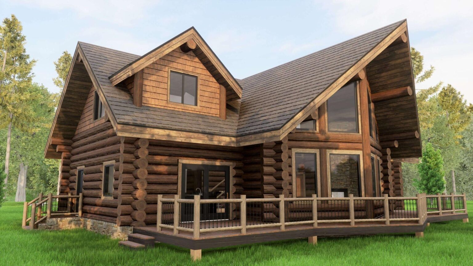 The Koocanusa - Caribou Creek Log Homes