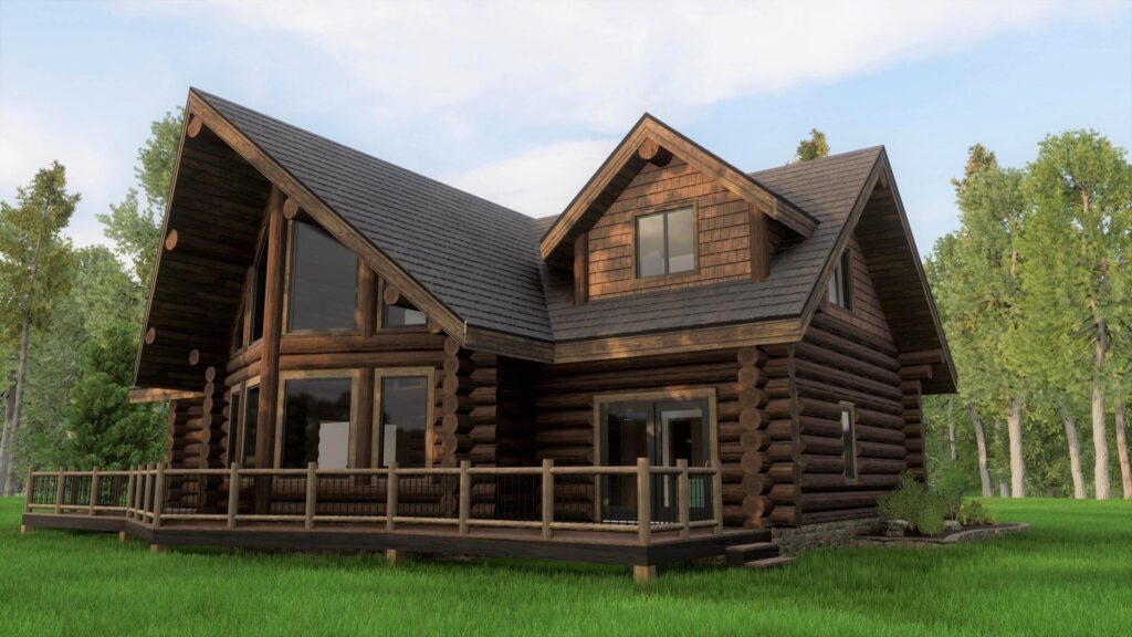 The Koocanusa - Caribou Creek Log Homes